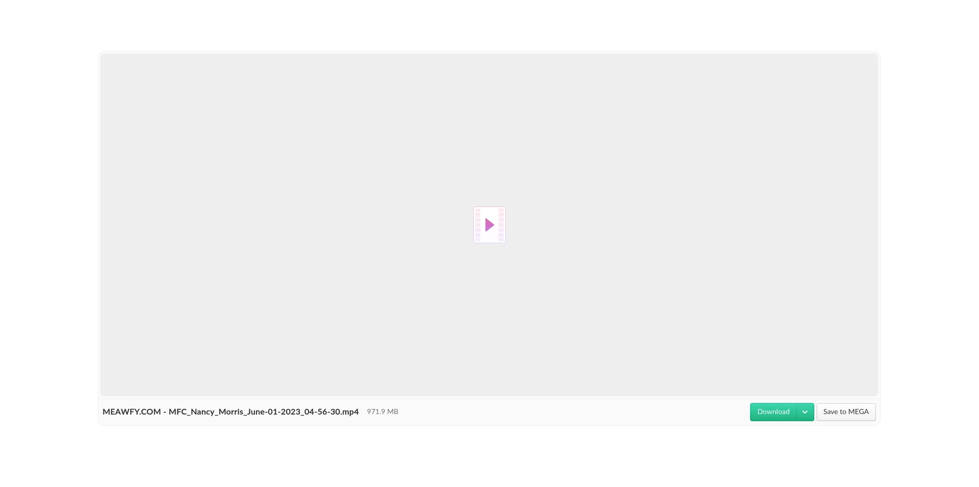 Downloading Mfc_Nancy_Morris_June-01-2023_04-56-30.Mp4 971.9 MB Mega Link